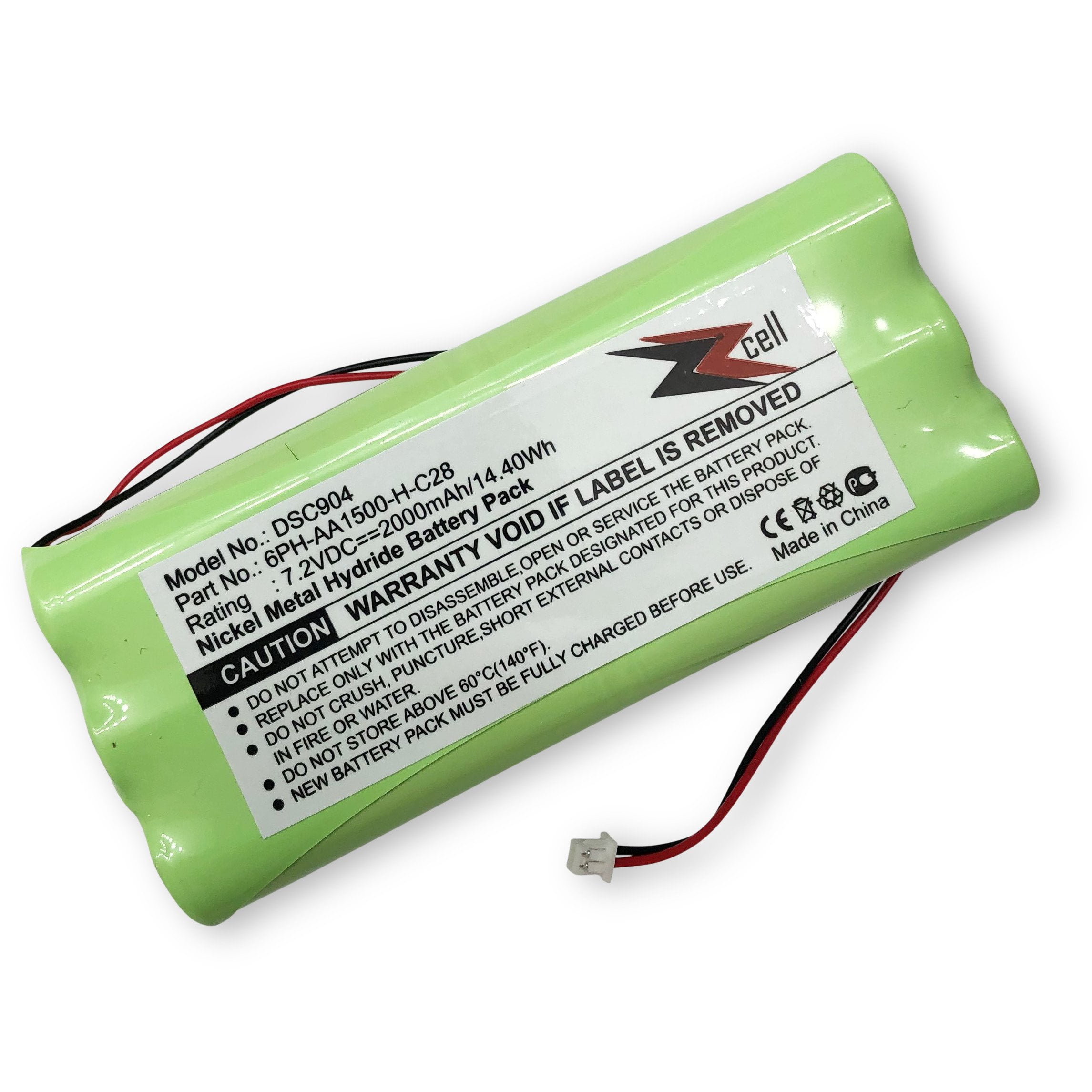ZZcell Replacement Battery For Alarm DSC 6PH-AA1500-H-C28, 9047 ...