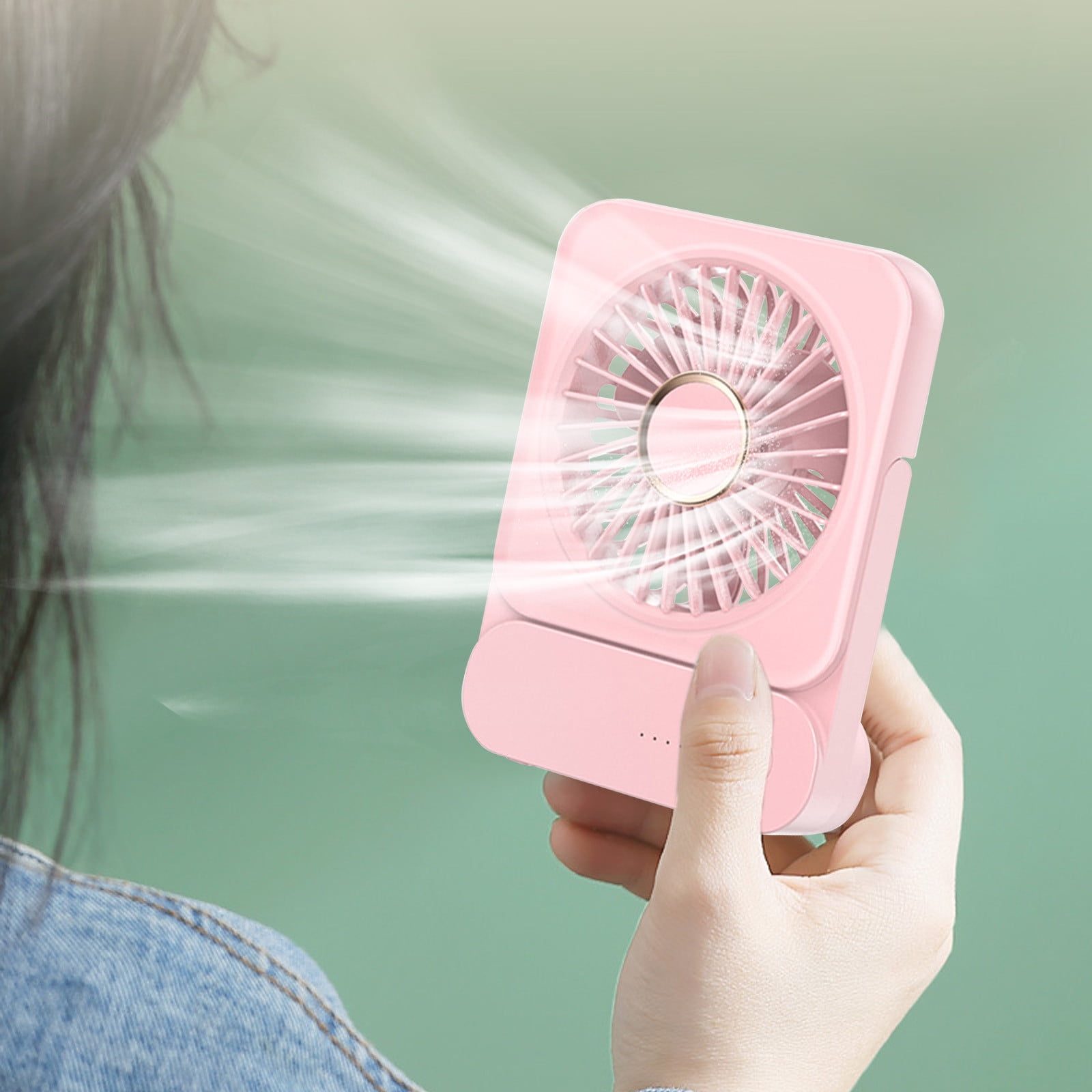 ZZkhGo Battery Powered Fan New Usb Hand Fan- Reversible Base- Vertical ...