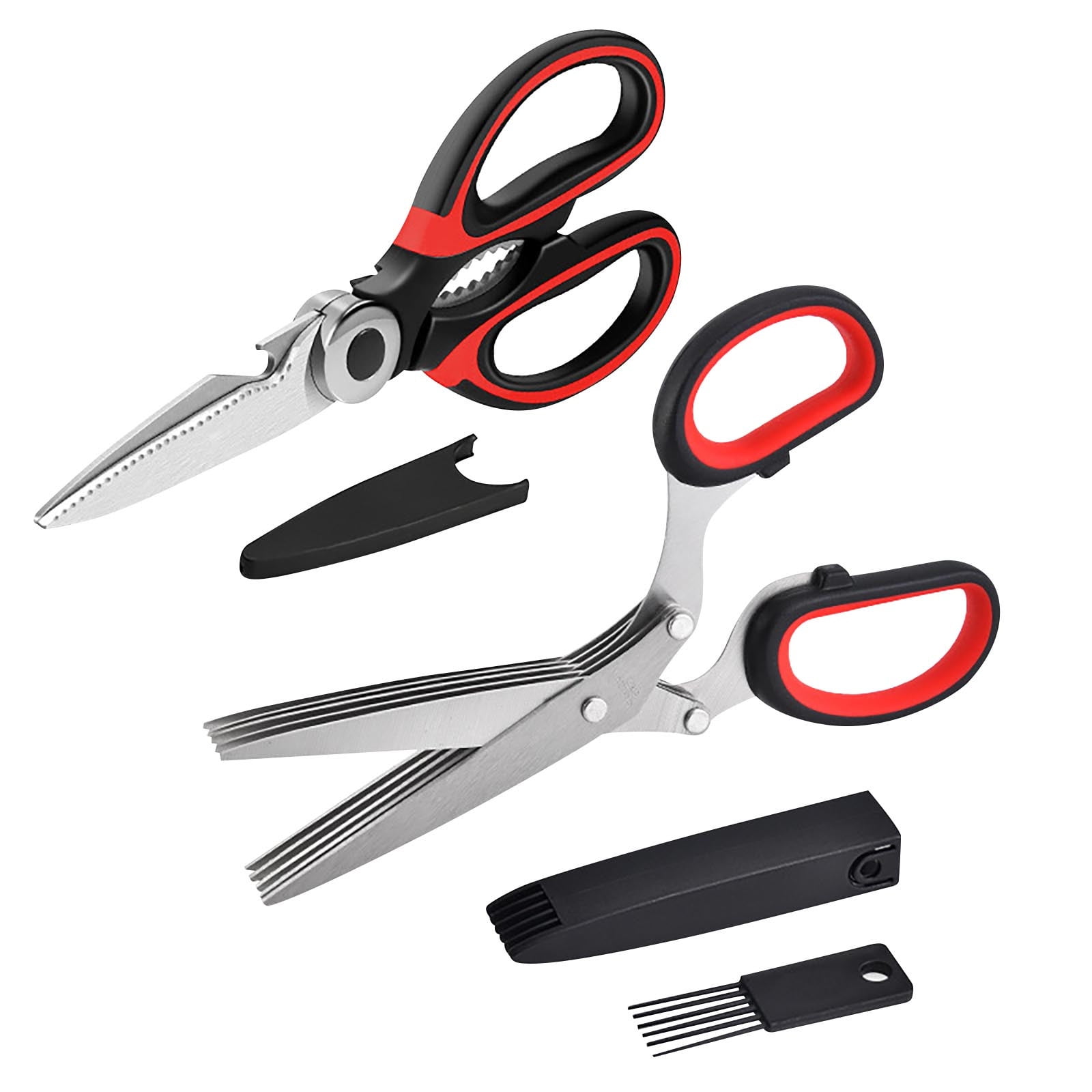 ZZkhGo Kitchen Scallion Scissors Kitchen Scissors Household Barbecue ...