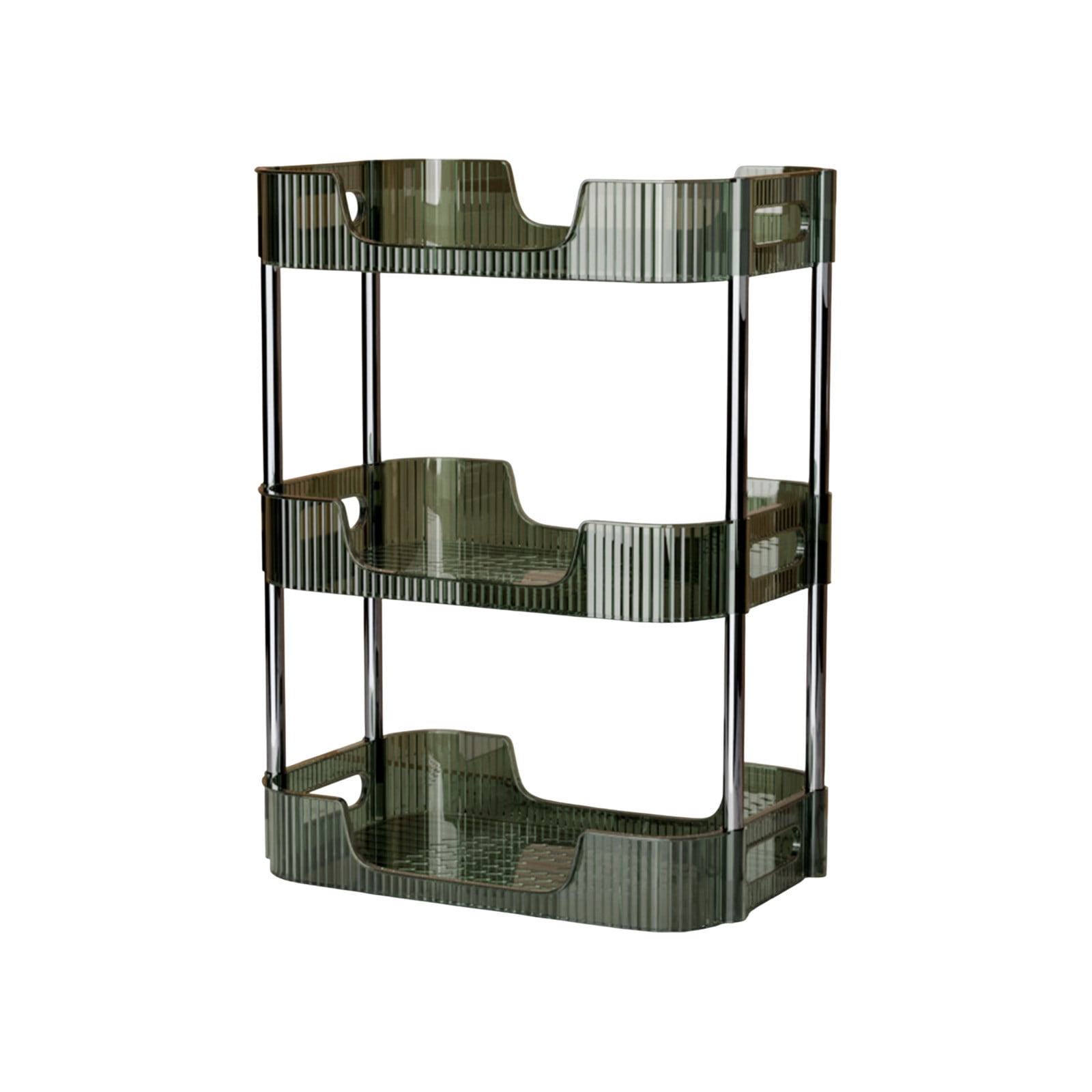 ZZkhGo Plastic Transparent Cosmetics Organizer Bathroom Vanity Cutis ...