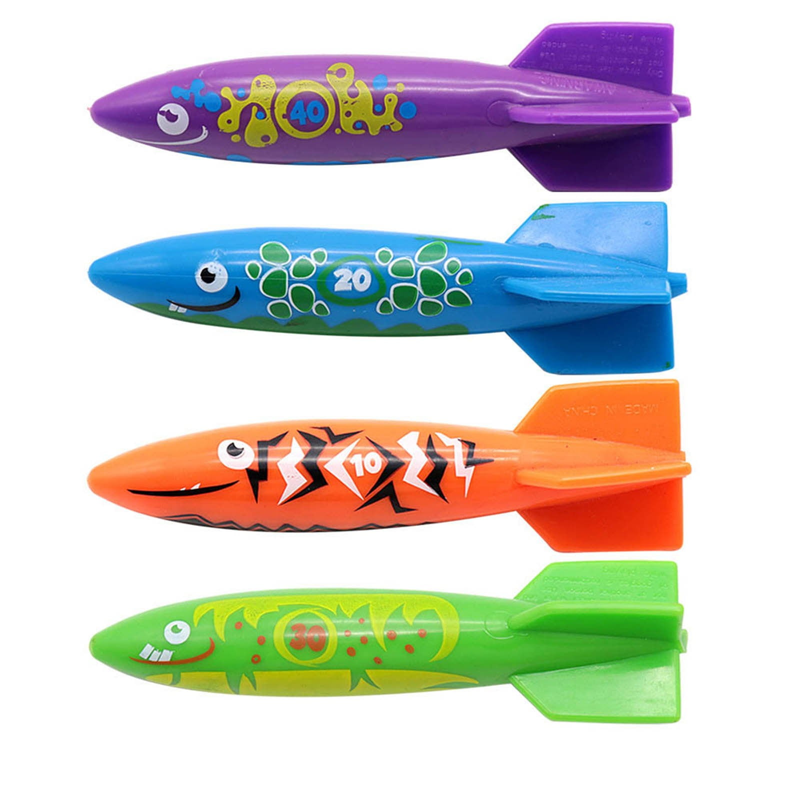 ZZkhGo Swimming Pool Diving Toys For Kids Sinking Toys Set Underwater ...