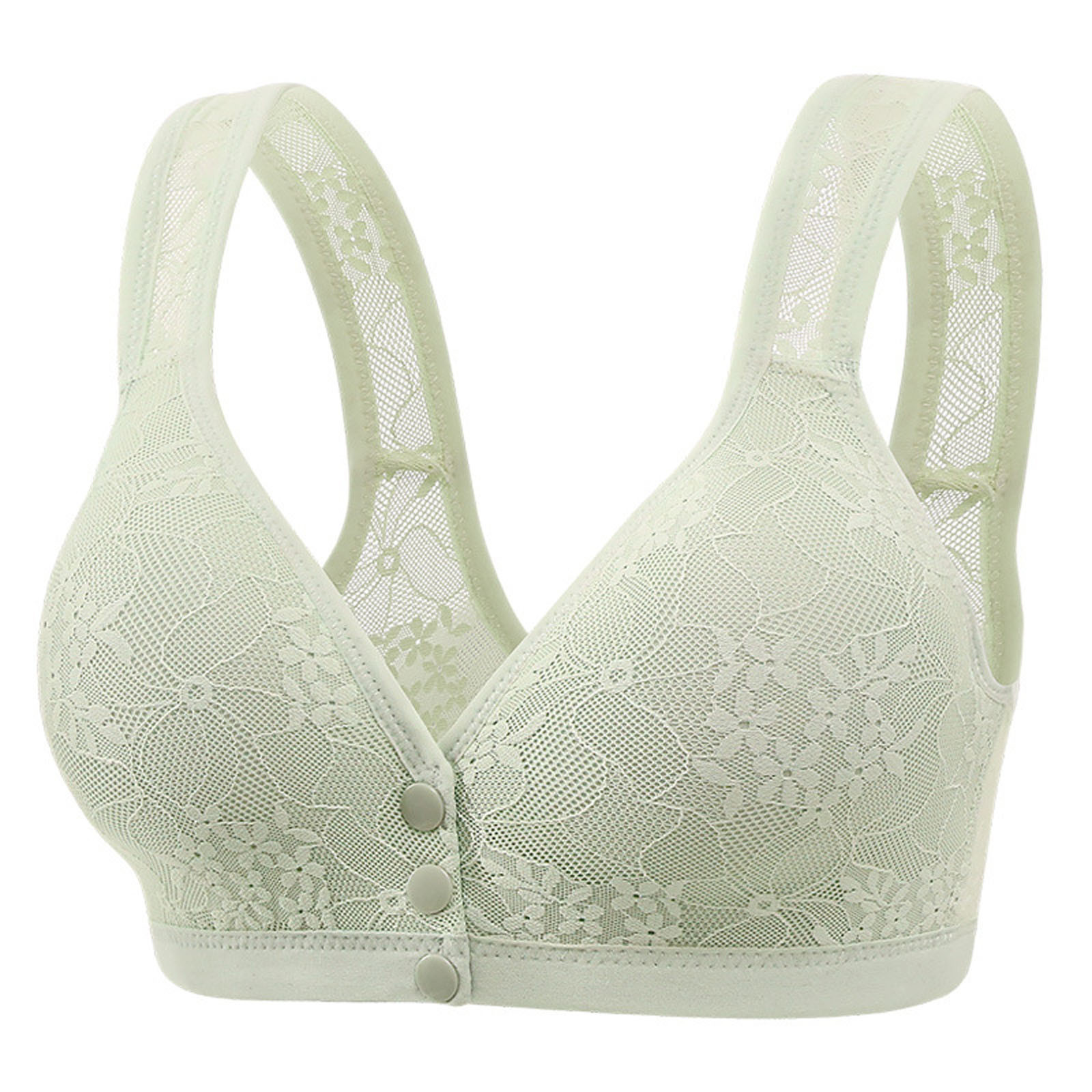 ZZwxWA Bras for Older Women Front Closure Comfortable Push Up Bra for ...