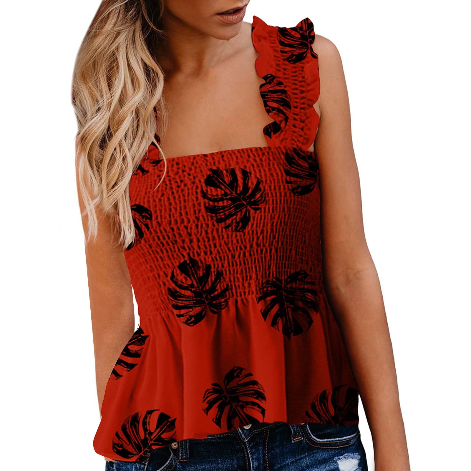 ZZwxWA Holiday Gift Finder Tank Top for Women, Women Casual Tank Tops ...