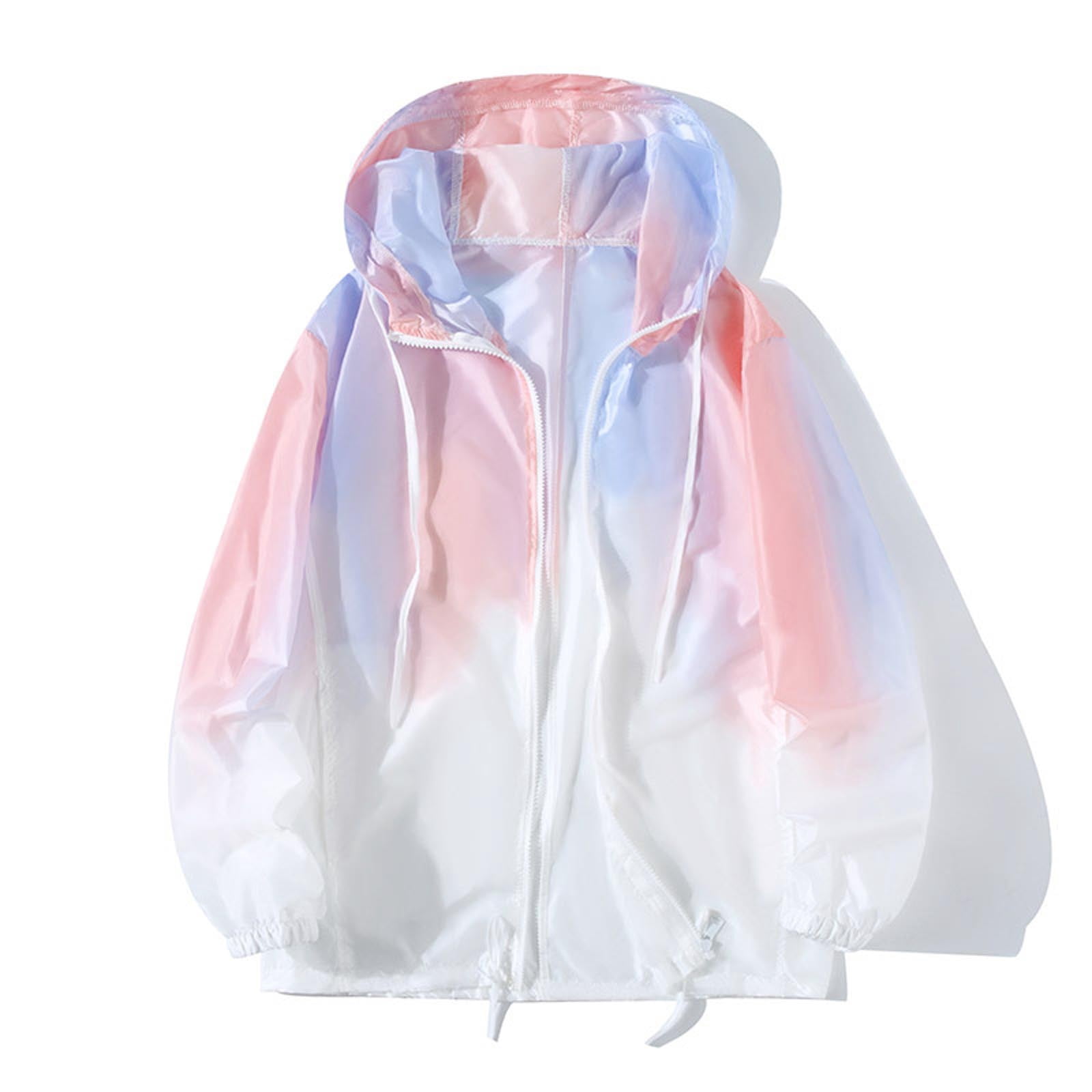 ZZwxWA Mens Athletic Hoodie Jacket Lightweight Full Zip Thin Sun UV ...