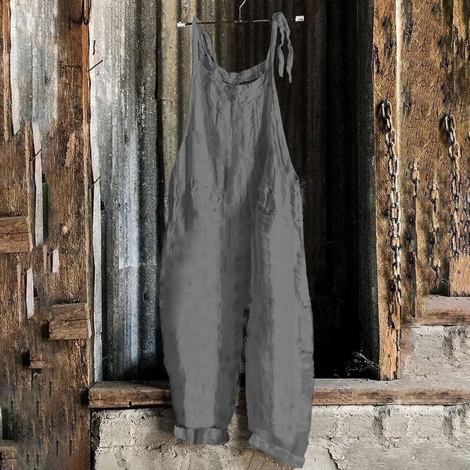 ZZwxWA Overalls for Women Fall Summer Loose Fit Thin Overall Straight ...