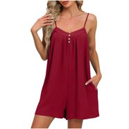 Riviera Sun Rompers for Women (Black, Small) - Walmart.com
