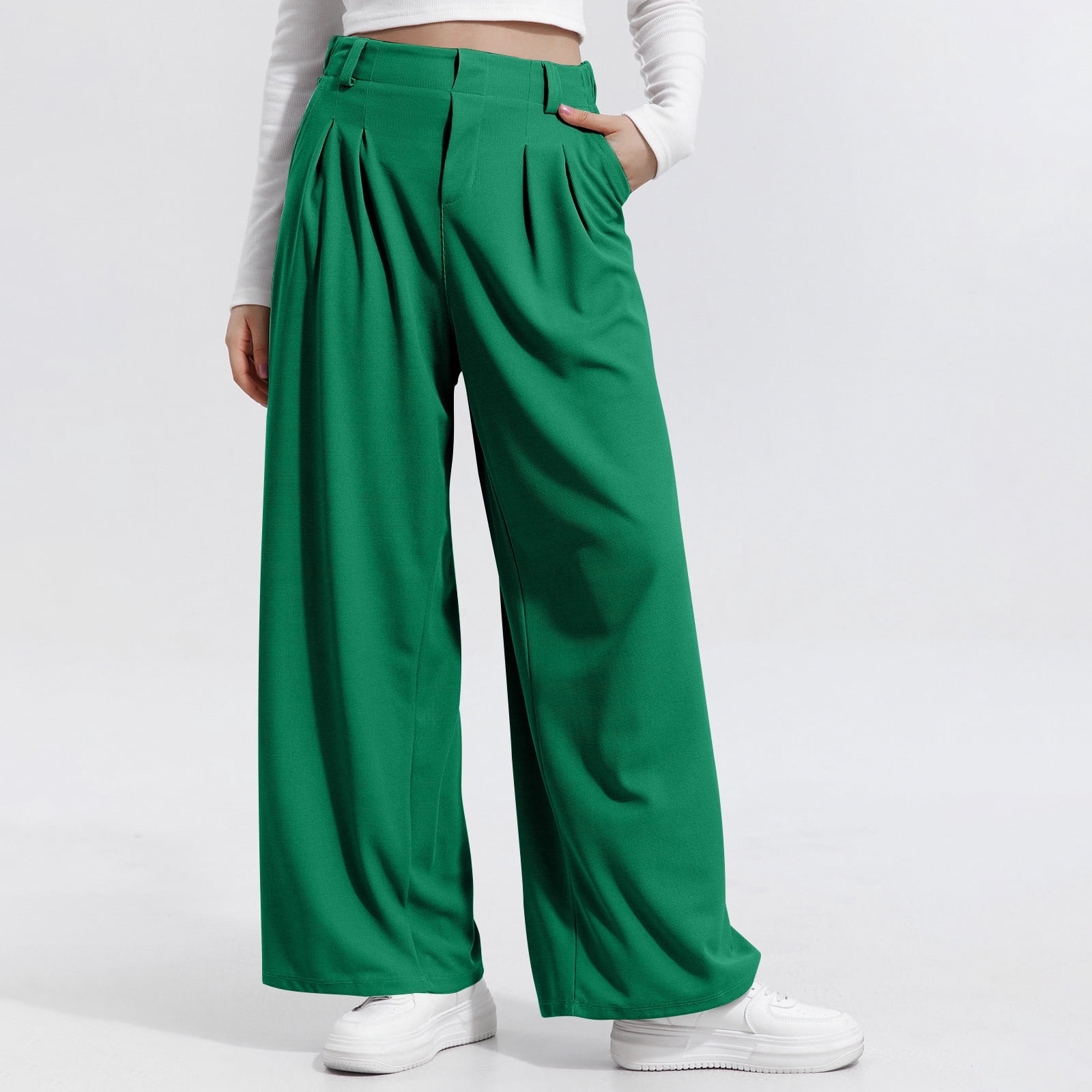 ZZwxWA Women's Flare Slacks Bohemian Hippie Vintage Unpositioned Floral ...