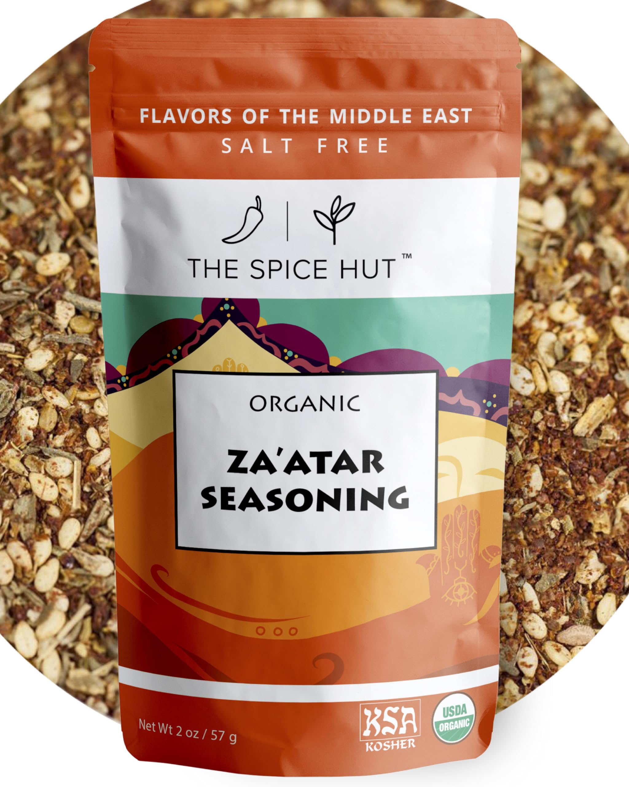 Za’atar Seasoning Zaatar Middle AIF4 Eastern Spice Blend, The Spice Hut ...