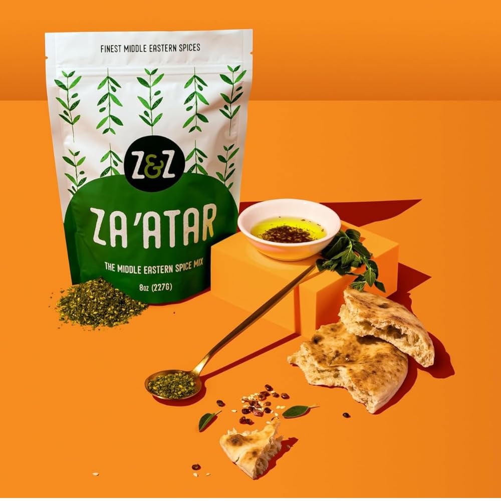Za'atar by Z&Z | BCF26 Za'atar Spice Blend with Spice, Sumac, & Toasted ...
