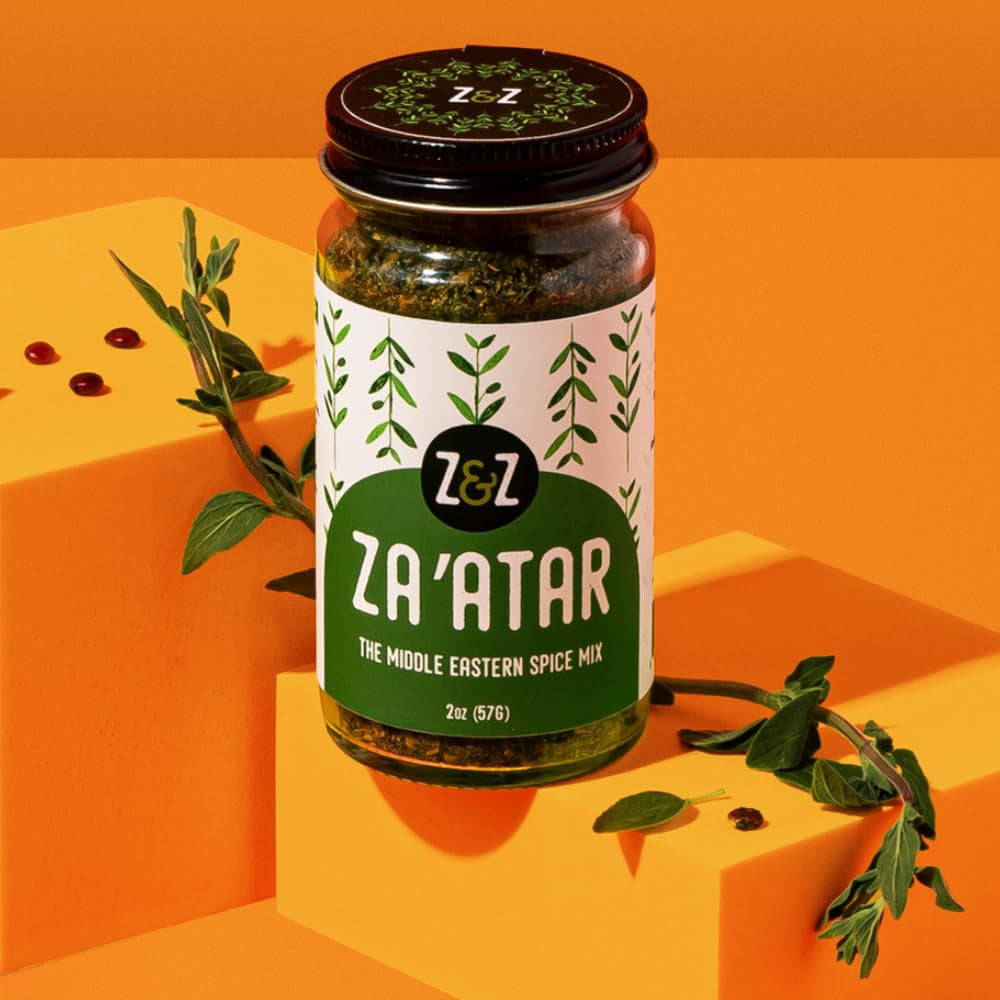 Za'atar by Z&Z | OIF8 Za'atar Spice Blend with Zaatar Sumac, & Toasted ...