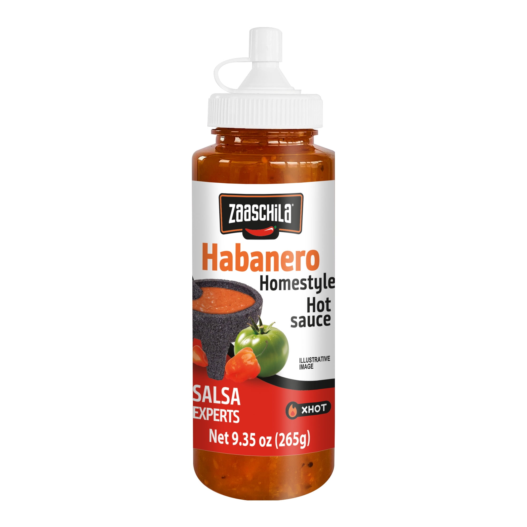 Zaaschila Habanero Real Mexican Salsa, 265 G - Walmart.com