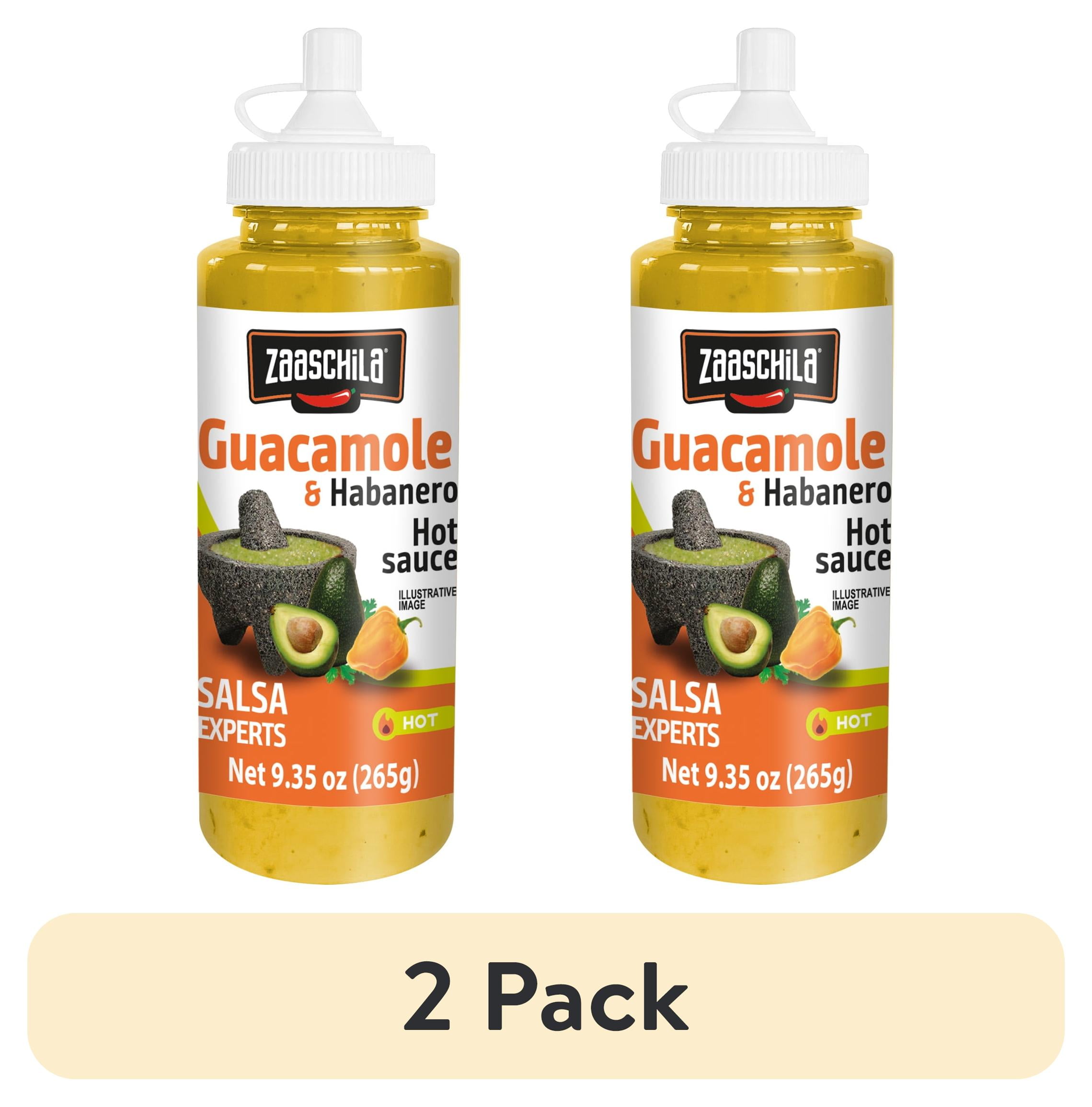 (2 pack) Zaaschila Salsa Guacamole and Habanero, 9.35 oz, - Walmart.com