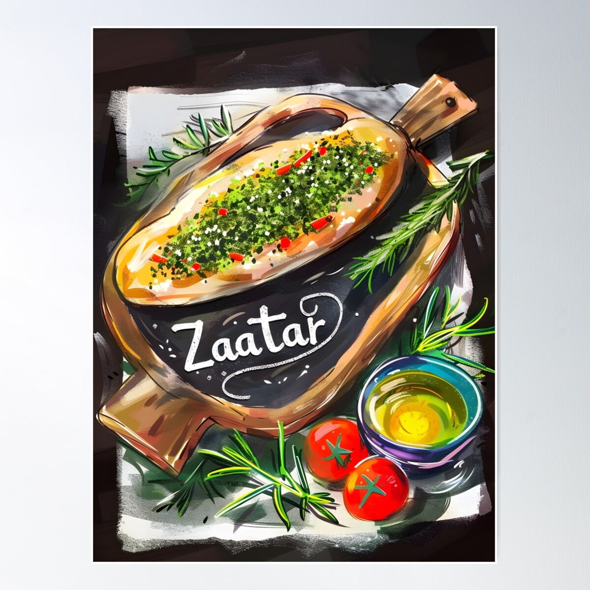 Zaatar Delight: Savor The Aromatic, Herbaceous Flavors Of Authentic ...
