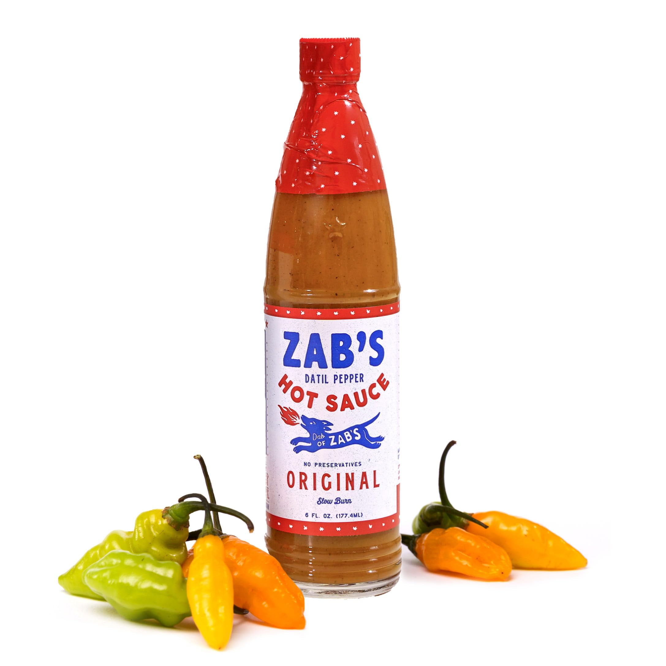 Zab's Hot Sauce | OIF8 Made with Signature Slow Burn Peppers | Original ...