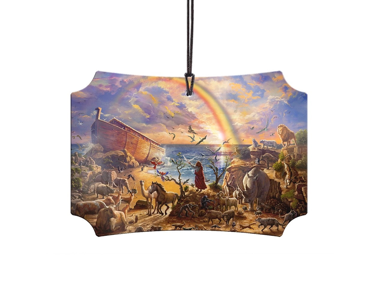 Zac Kinkade (Noah's Ark) Hanging Metal Print - Walmart.com