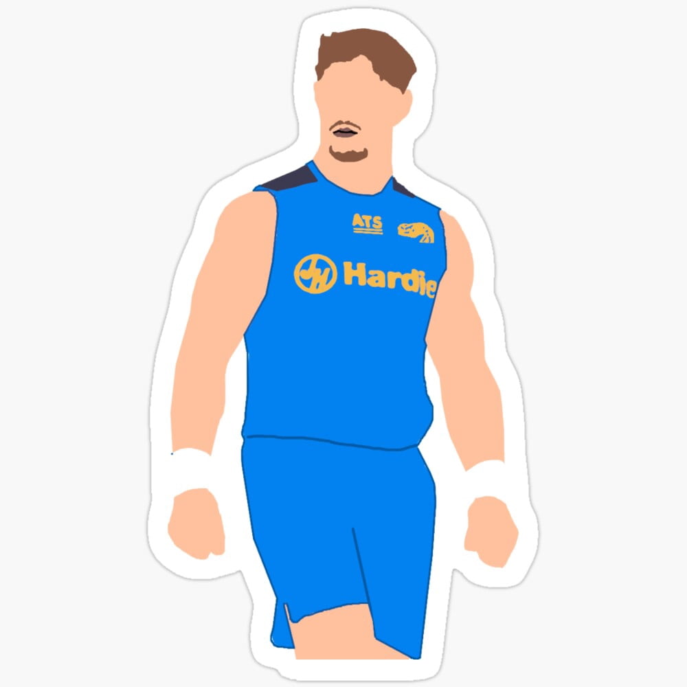 Zac Lomax - Eels Sticker Phone Decal Water Bottle Stickers Car Decals ...
