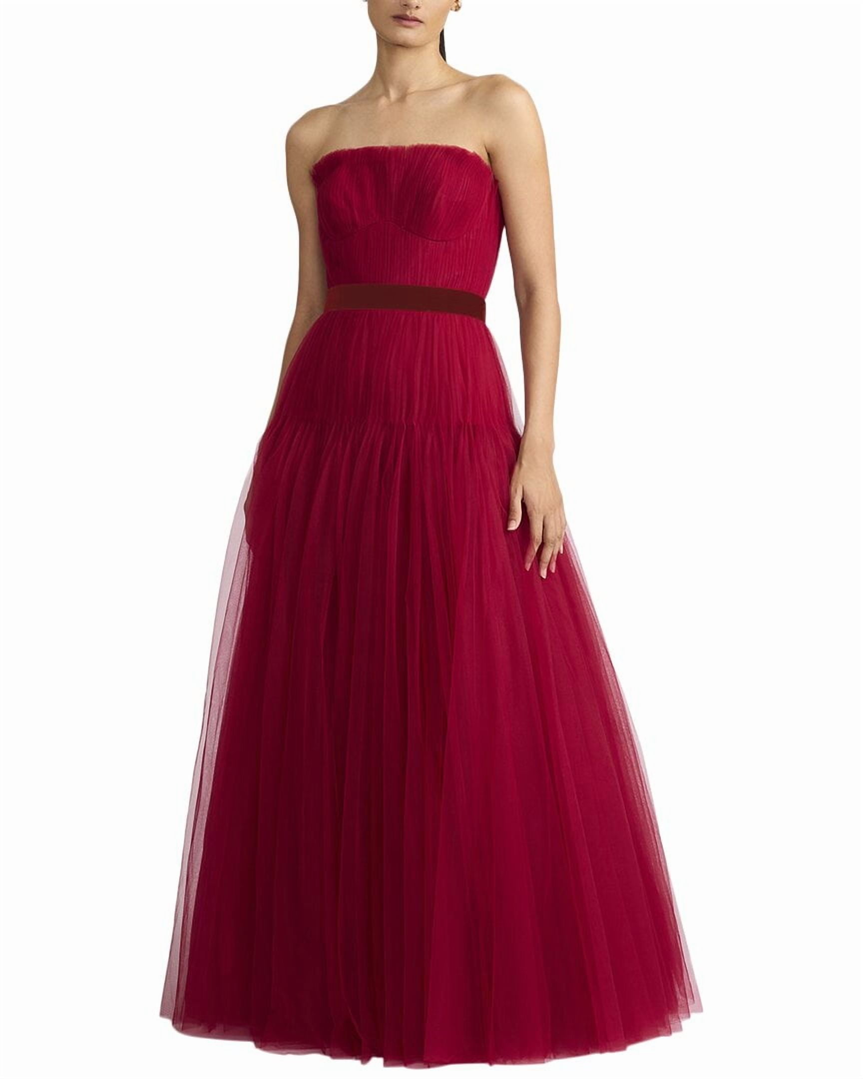 Zac Posen womens Classic Tulle Ball Gown, 0 - Walmart.com