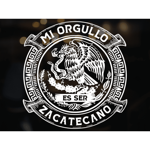 Mexican Eagle Car Decal
