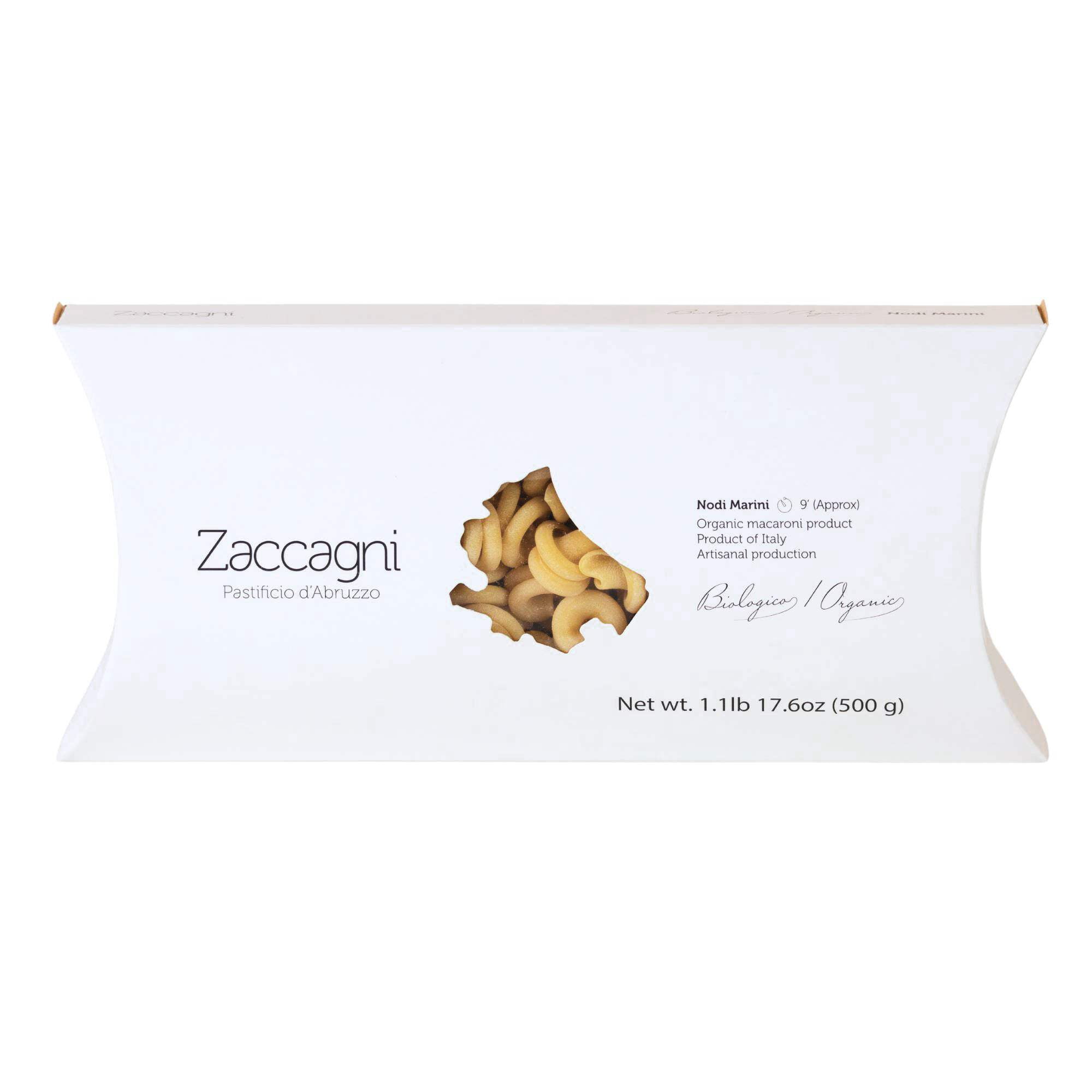 Zaccagni, Organic Nodi Marini Pasta (1.1lbs/500g) - Walmart.com