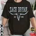 'Zach Bryan''' 2024 The Quittin Time Tour T-Shirt - Walmart.com
