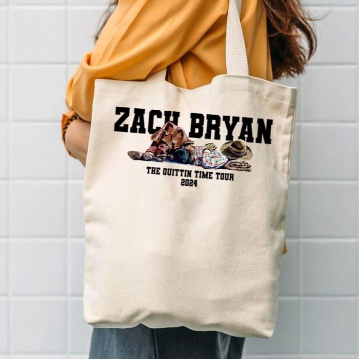 Zach Bryan Quittin Time Tour Bag Merch 2024 -TH21673 - Walmart.com