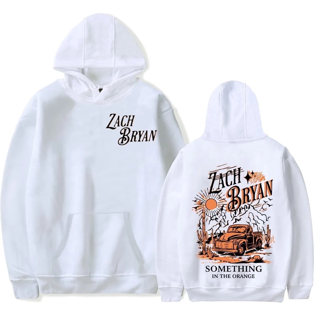 Zach Bryan Something In The Orange Music Hoodies Print Unisex Trendy ...