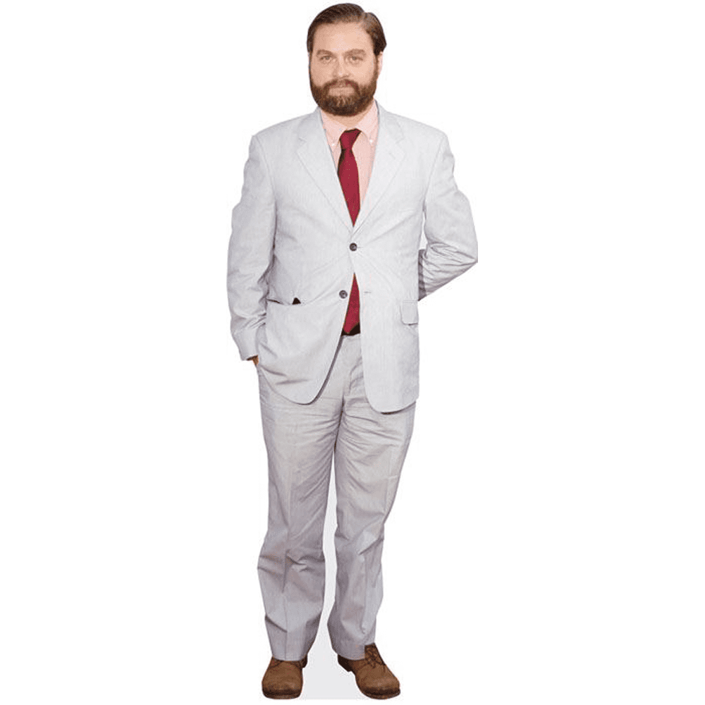 Zach Galifianakis Lifesize Cardboard Cutout Standee - Walmart.com