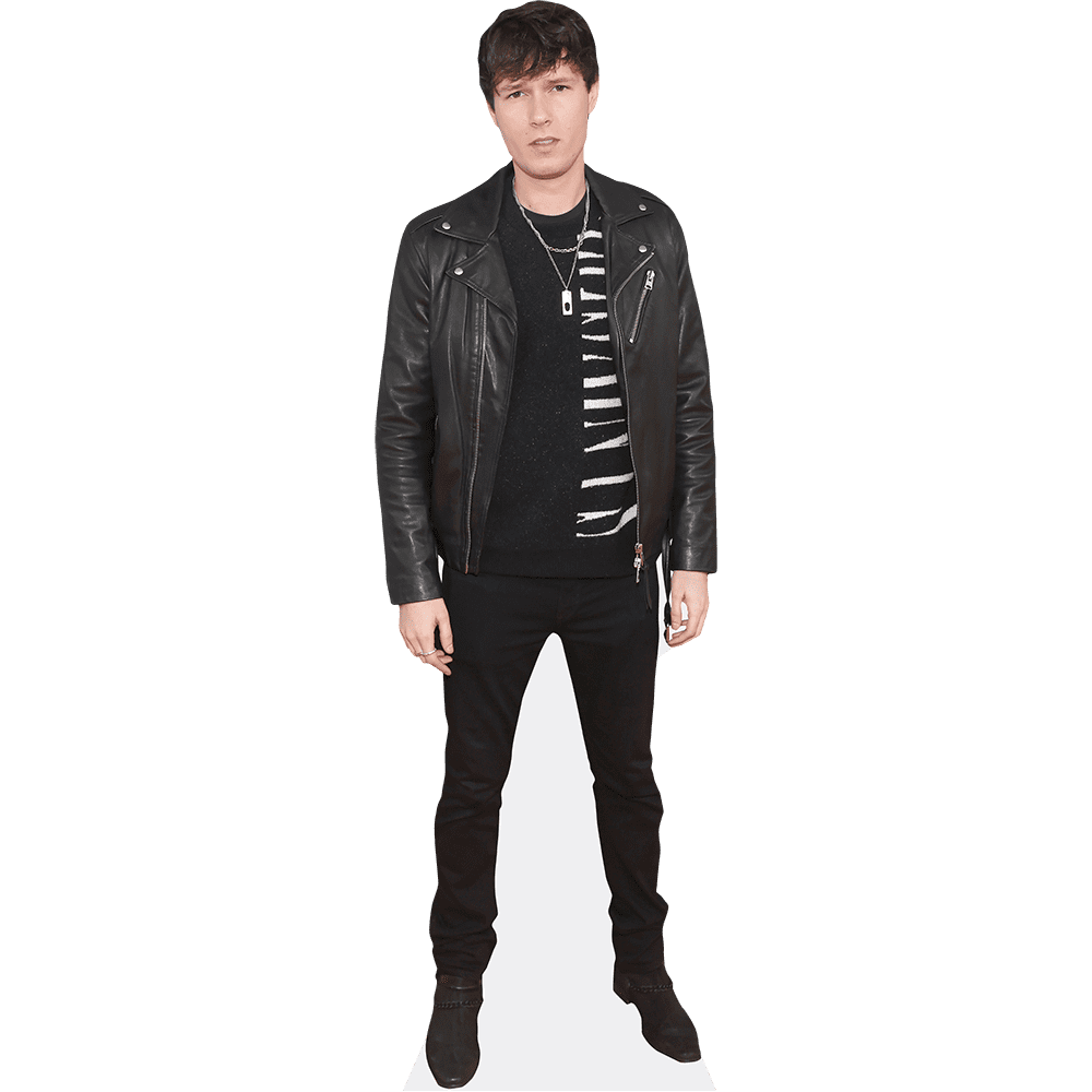 Zach Justice (Black Outfit) Life Size Cutout. Standee. - Walmart.com