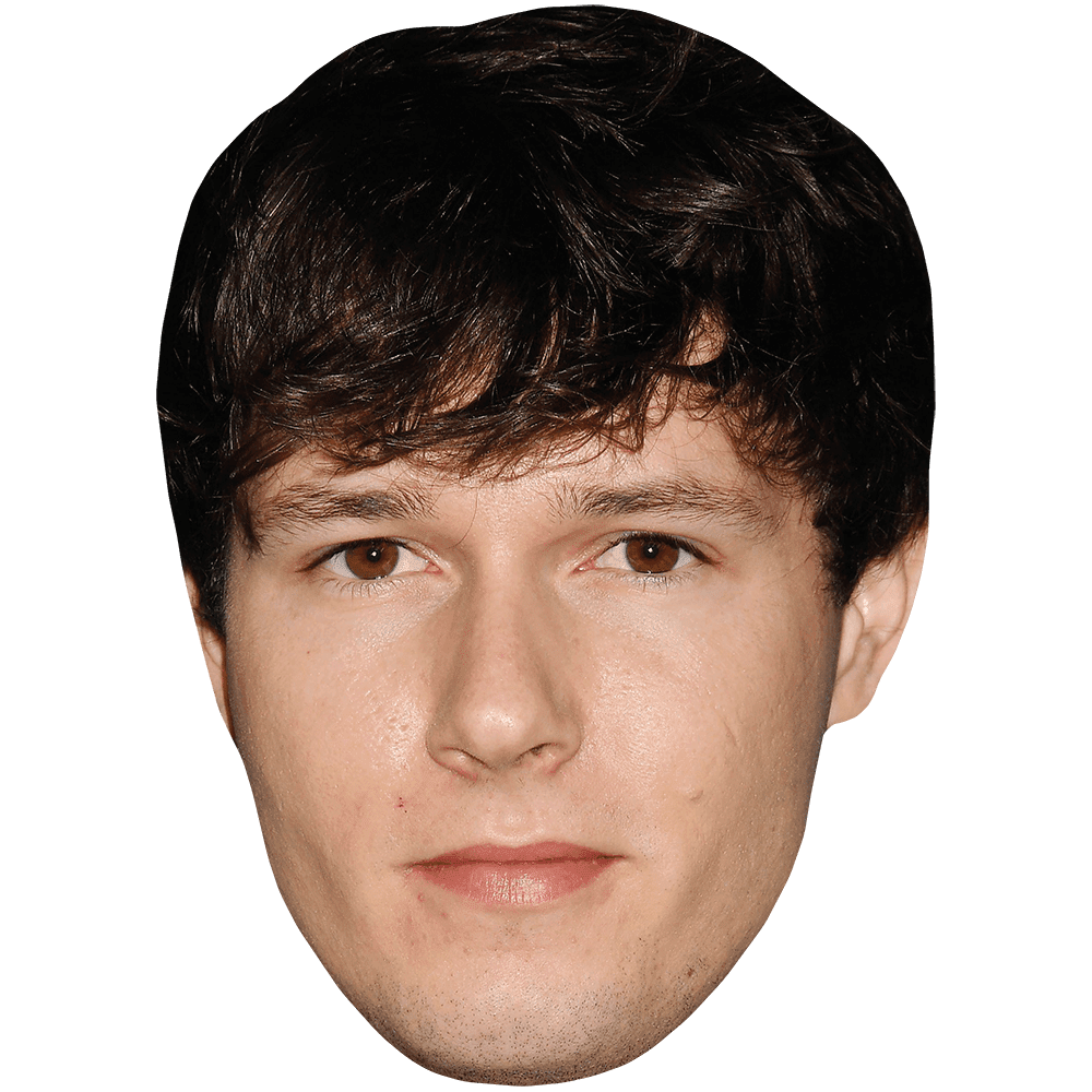 Zach Justice (Brown Hair) Big Head. Larger than life mask. - Walmart.com