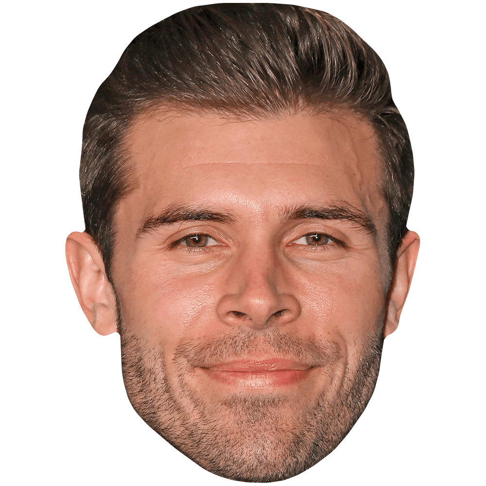 Zach Shallcross (Beard) Celebrity Mask, Flat Card Face, Fancy Dress ...