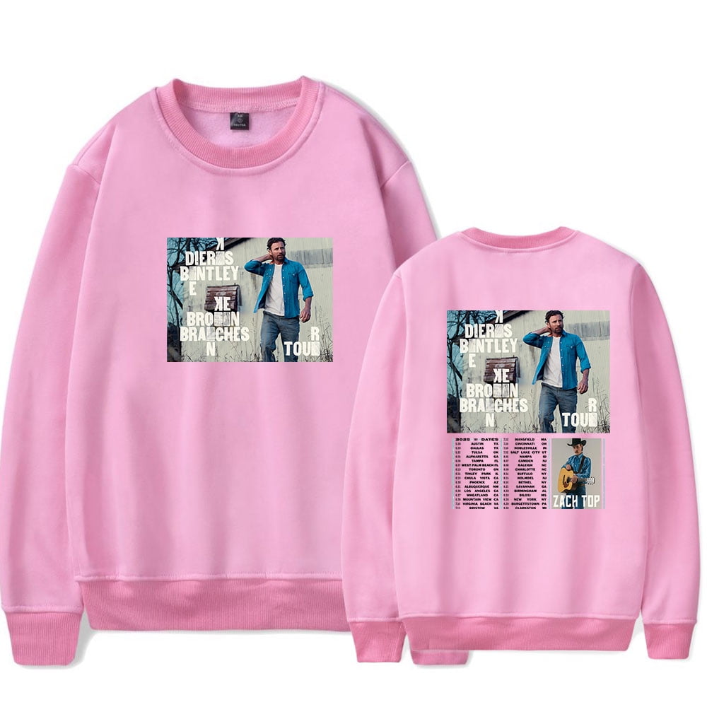 Zach Top Tour 2025 Merch Long Sleeve Crewneck Sweatshirt For Men/Women ...