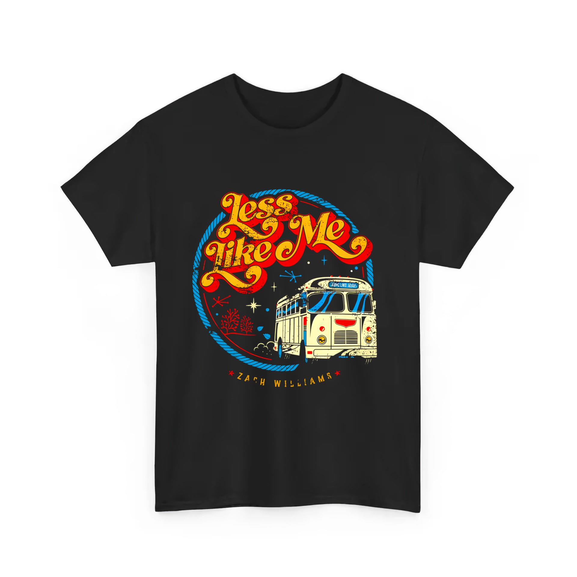 Zach Williams Less Like Me Bus T-shirts - Walmart.com