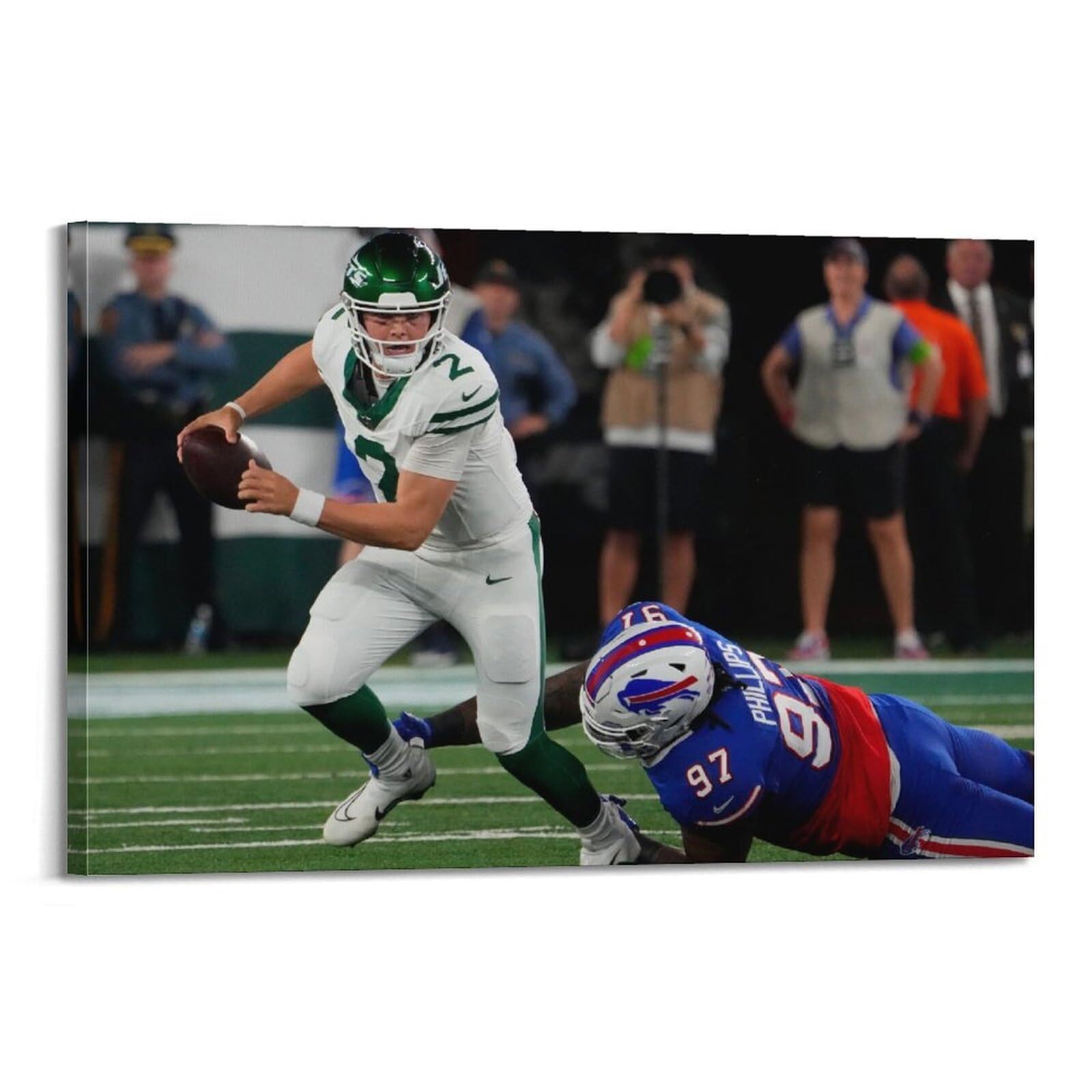 Zach Wilson American Football Sports Poster Poster Album Cover Posters ...