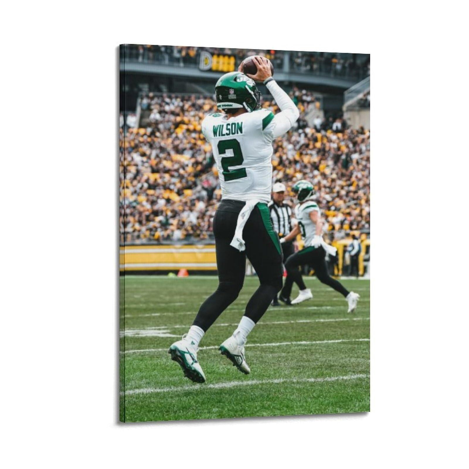 Zach Wilson Football Art Poster Poster Album Cover Posters for Bedroom ...