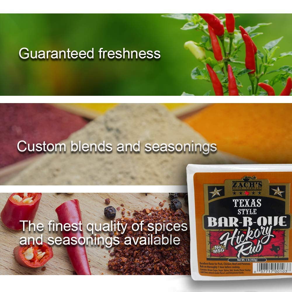 Zach's Original Style AJH3 Bar-B-Que Brisket Rub - Championship Cook ...