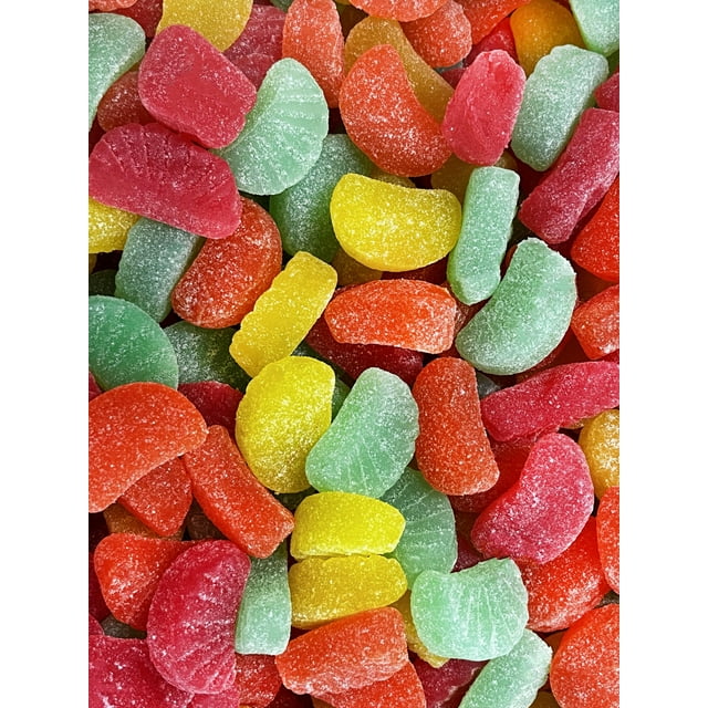 Zachary Mixed Wedges Old-Fashioned Fruit slice Jelly gummy Candy (1 ...