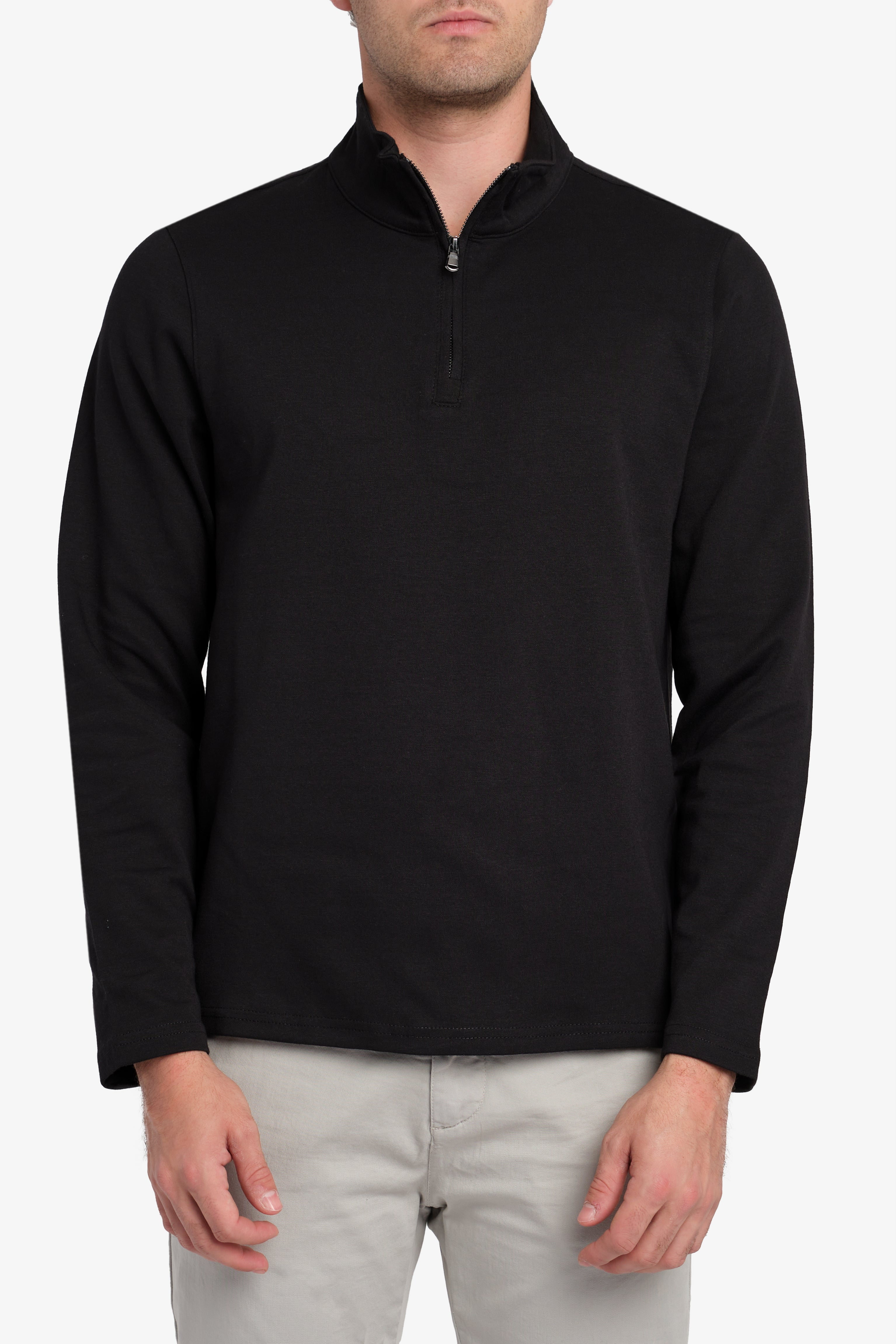 Zachary Prell Mens Joe Quarter Zip Pullover Sweater - Walmart.com