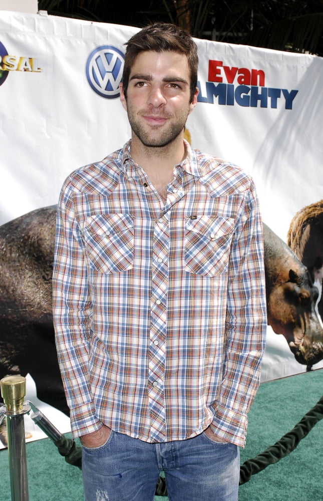 Zachary Quinto At Arrivals For Los Angeles Premiere Of Evan Almighty ...