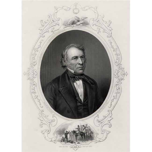 Zachary Taylor 1784-1850 American Military Leader & 12th President of ...