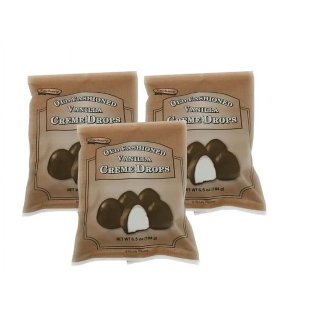 Zachary's Old Fashioned Chocolate Coated Vanilla Creme Drops Candy ...