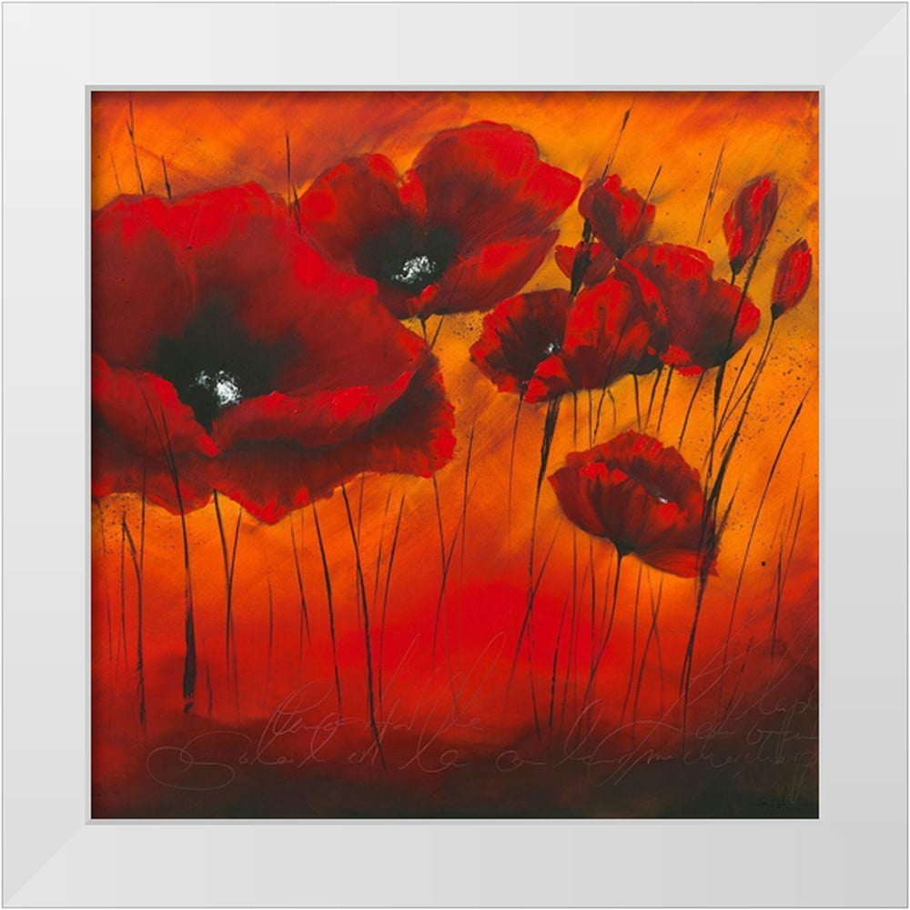 Zacher-Finet, Isabelle 12x12 White Modern Wood Framed Museum Art Print ...