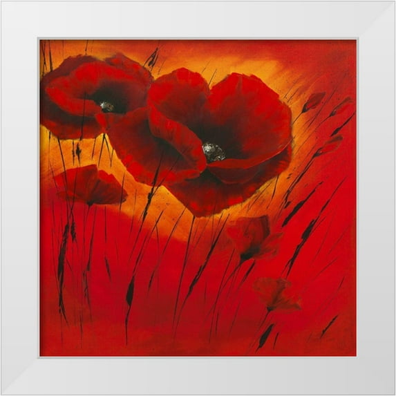 Zacher-Finet, Isabelle 12x12 White Modern Wood Framed Museum Art Print ...