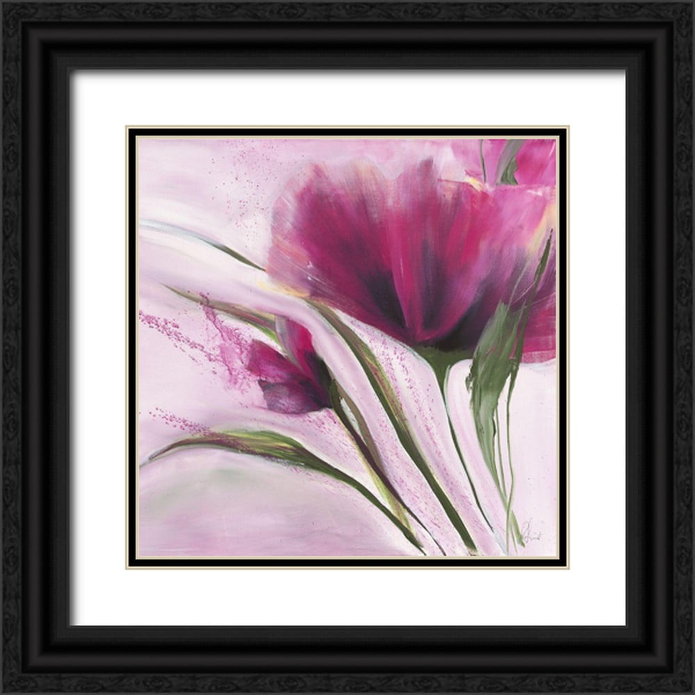 Zacher-Finet, Isabelle 15x15 Black Ornate Wood Framed with Double ...