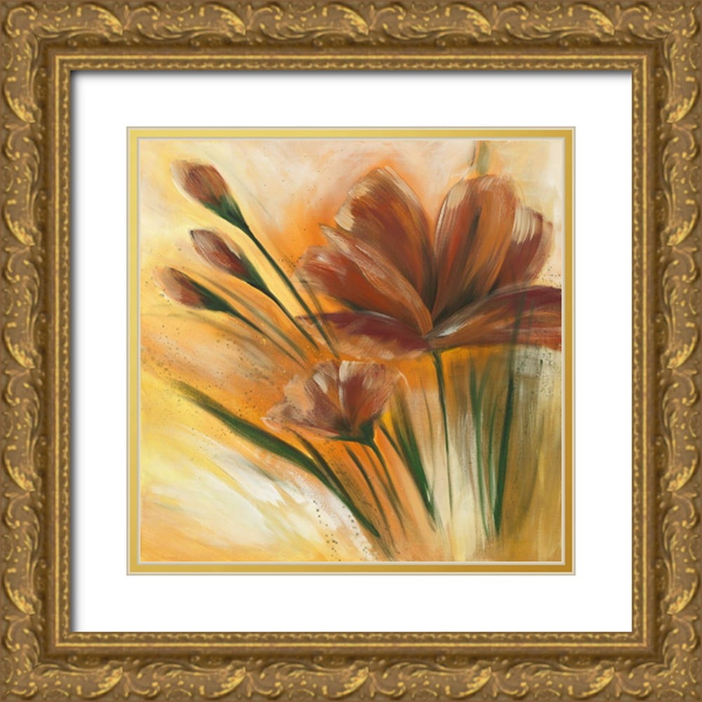 Zacher-Finet, Isabelle 15x15 Gold Ornate Wood Framed with Double ...