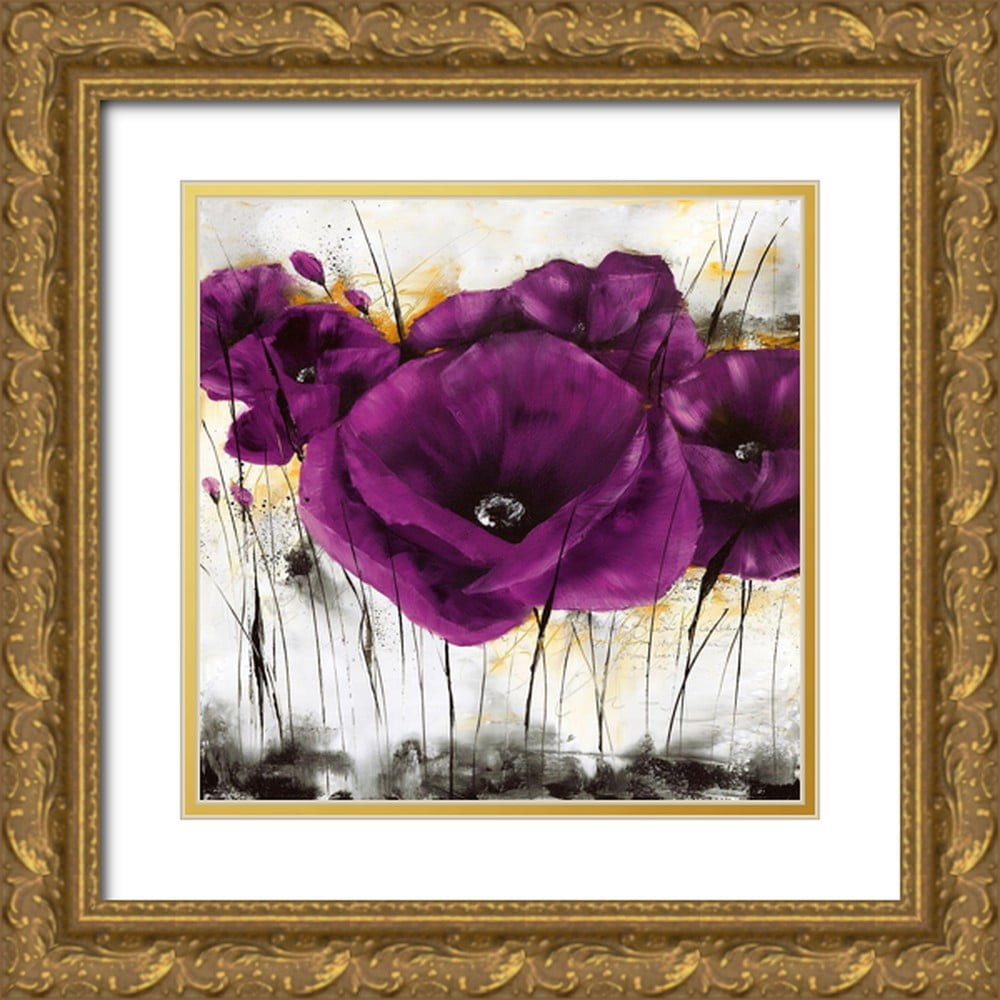 Zacher-Finet, Isabelle 15x15 Gold Ornate Wood Framed with Double ...