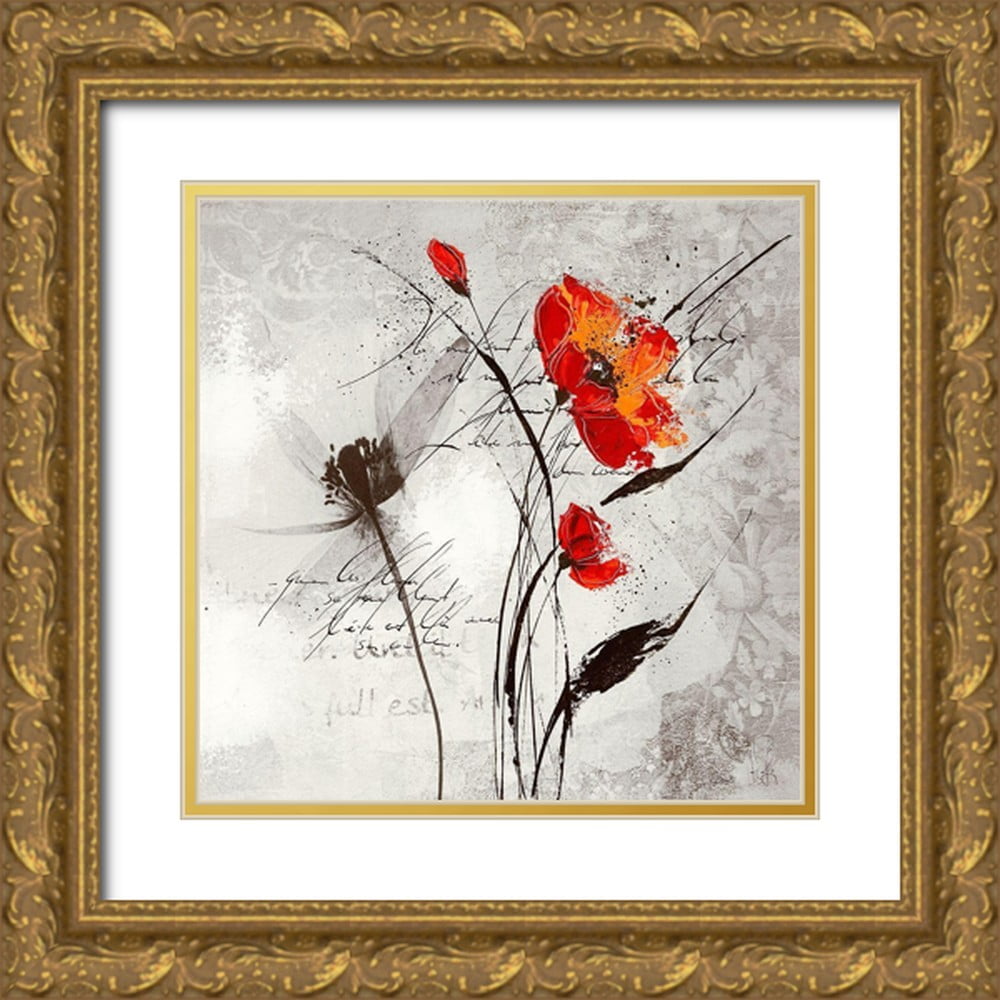 Zacher-Finet, Isabelle 15x15 Gold Ornate Wood Framed with Double Matting Museum Art Print Titled ...