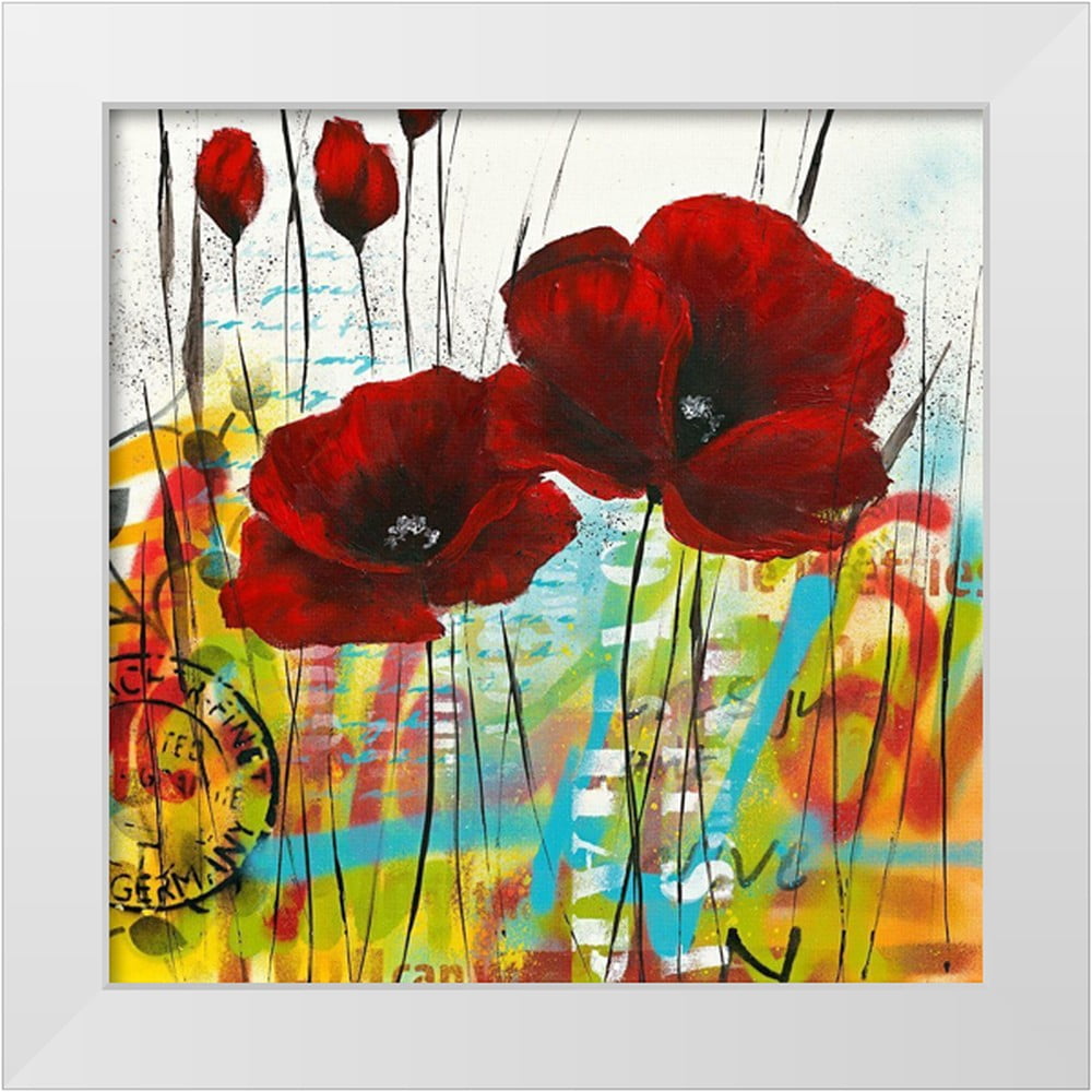 Zacher-Finet, Isabelle 15x15 White Modern Wood Framed Museum Art Print ...