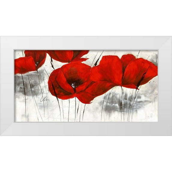 Zacher-Finet, Isabelle 18x11 White Modern Wood Framed Museum Art Print ...