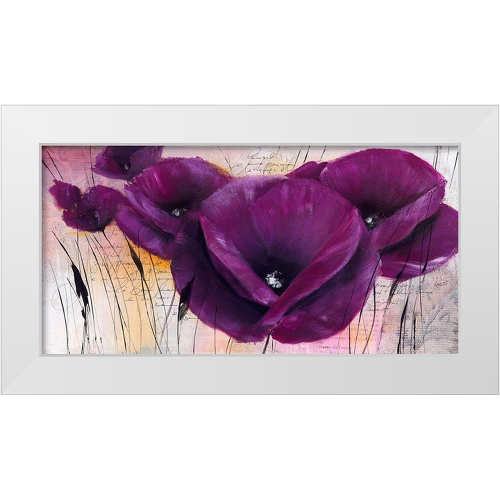 Zacher-Finet, Isabelle 18x11 White Modern Wood Framed Museum Art Print ...