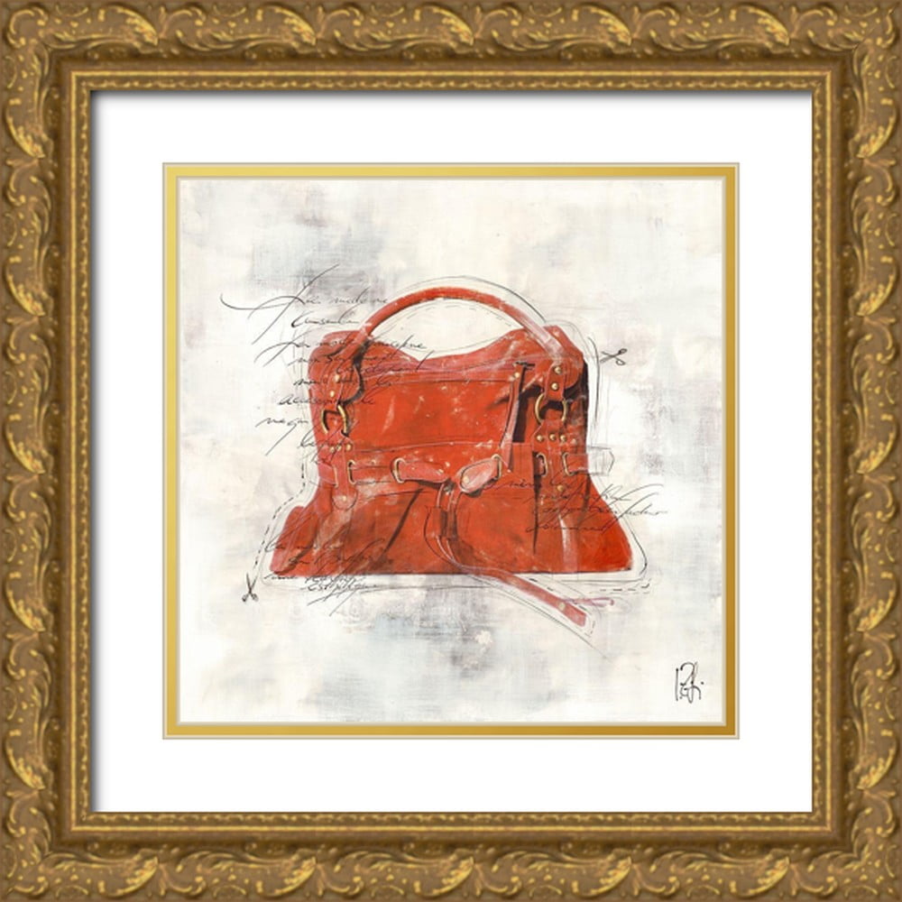 Zacher-Finet, Isabelle 20x20 Gold Ornate Wood Framed with Double ...